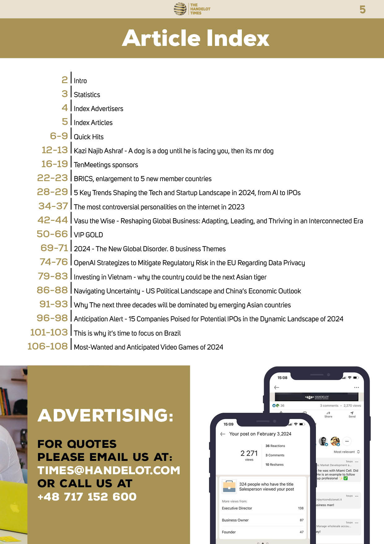 The Handelot Times Issue 49