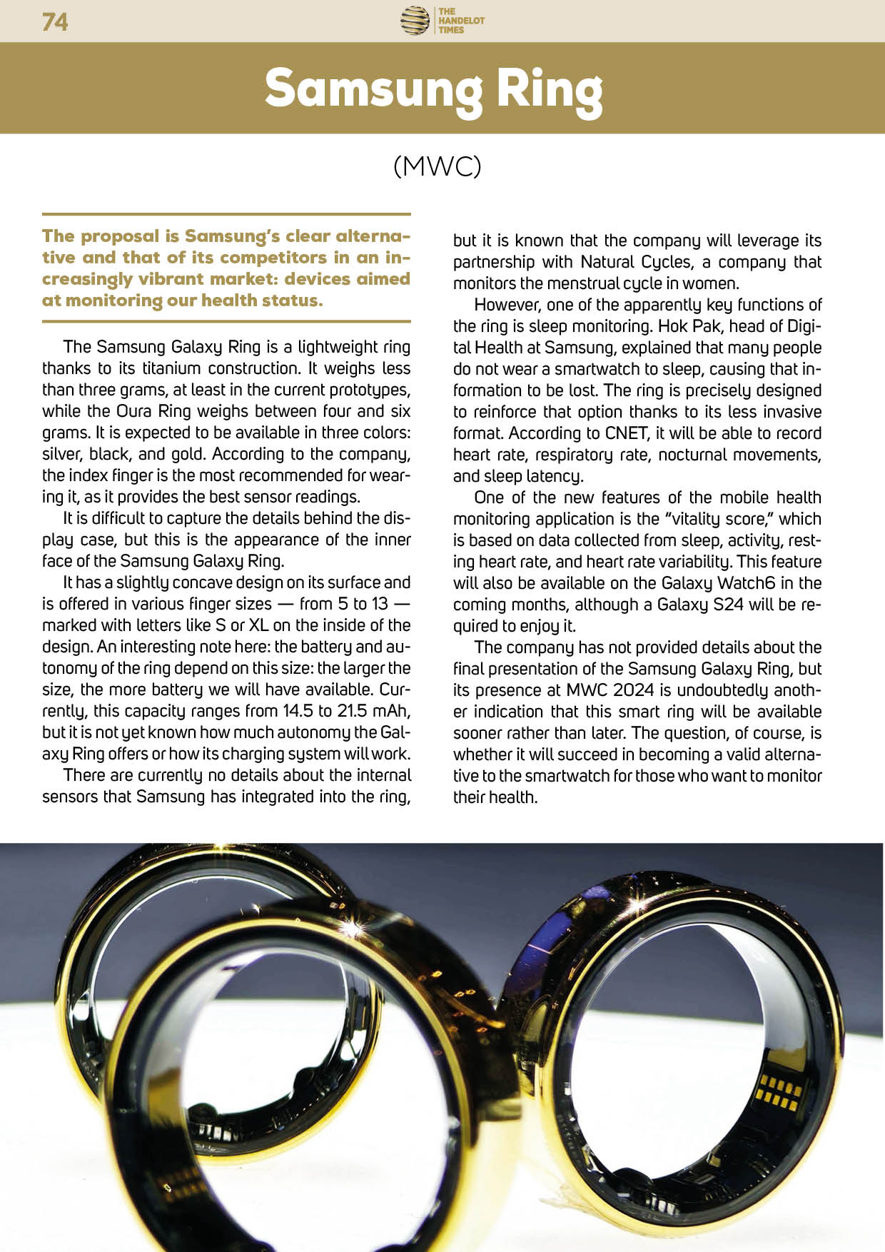 The Handelot Times Issue 50